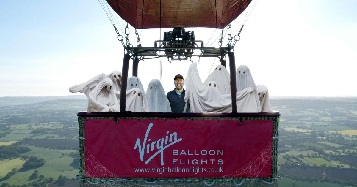 The witches aren't the only ones flying: Hot… | Virgin Balloon Flights