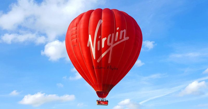 Virgin balloons flights store