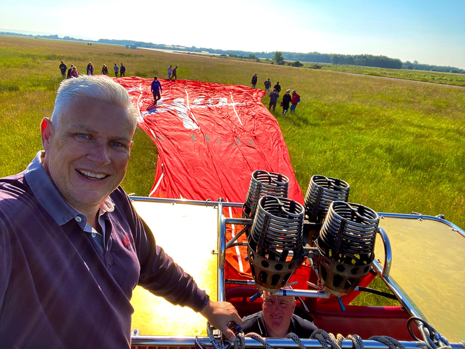 Neil Marshall; Crewman Extraordinaire! | Virgin Balloon Flights