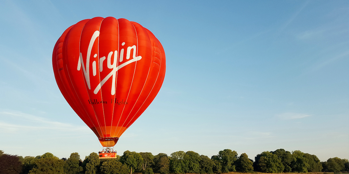 Virgin Weekday Sunrise or Sunset Hot Air… | Virgin Balloon Flights